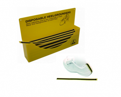 Disposable Lightweight Heel Straps Convenient ESD Wear | Elcom Ltd